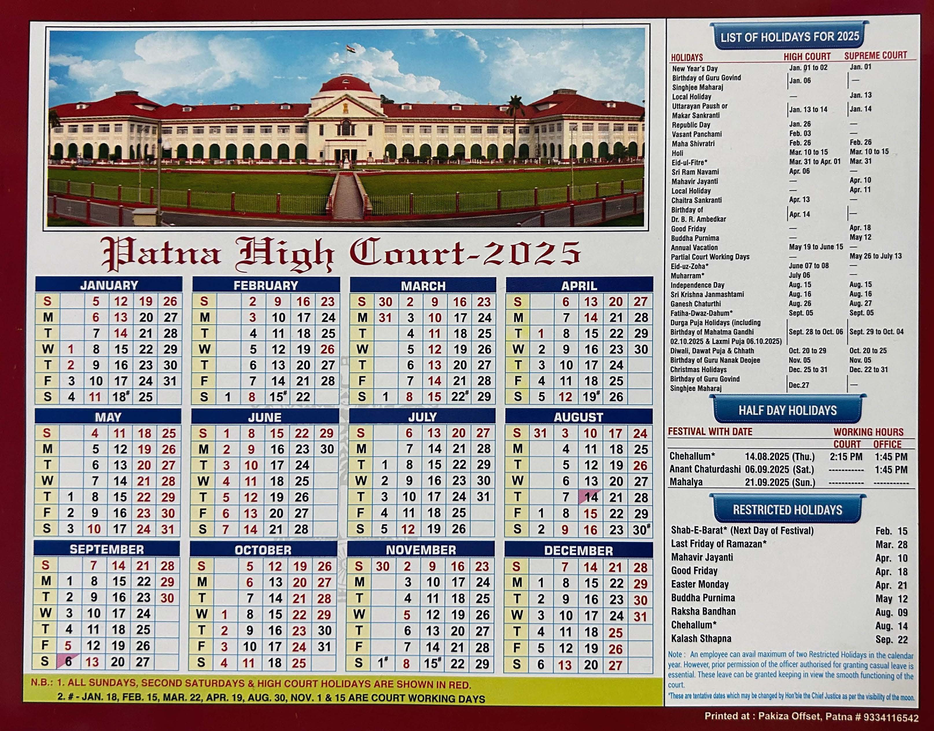 The High Court of Judicature at Patna